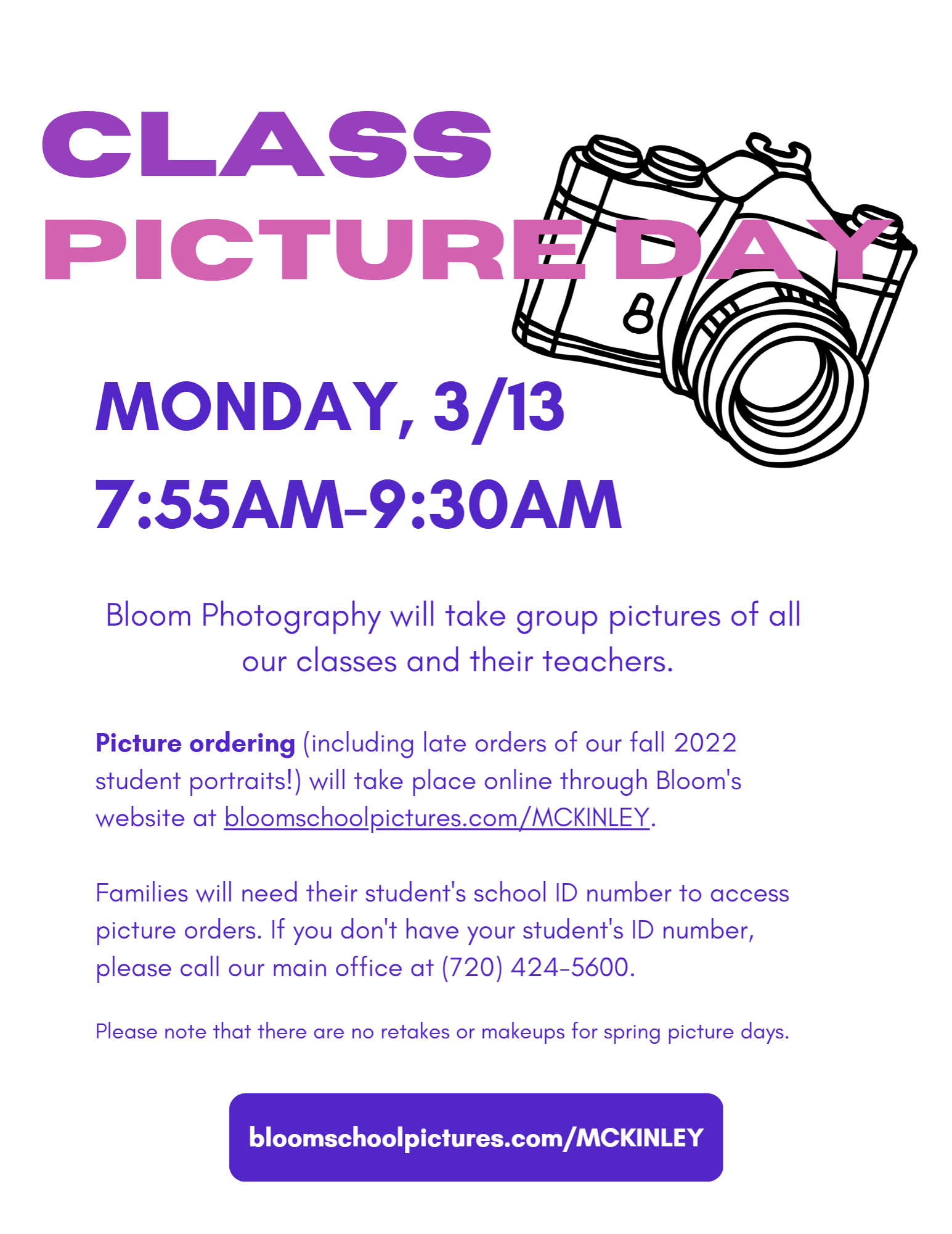 McKinley-Thatcher » Class Picture Day — March 13, 2023